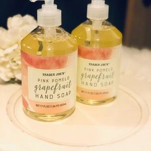 TRADER JOE’S | Kitchen | Trader Joes Pink Pomelo Grapefruit Hand Soap | Poshmark